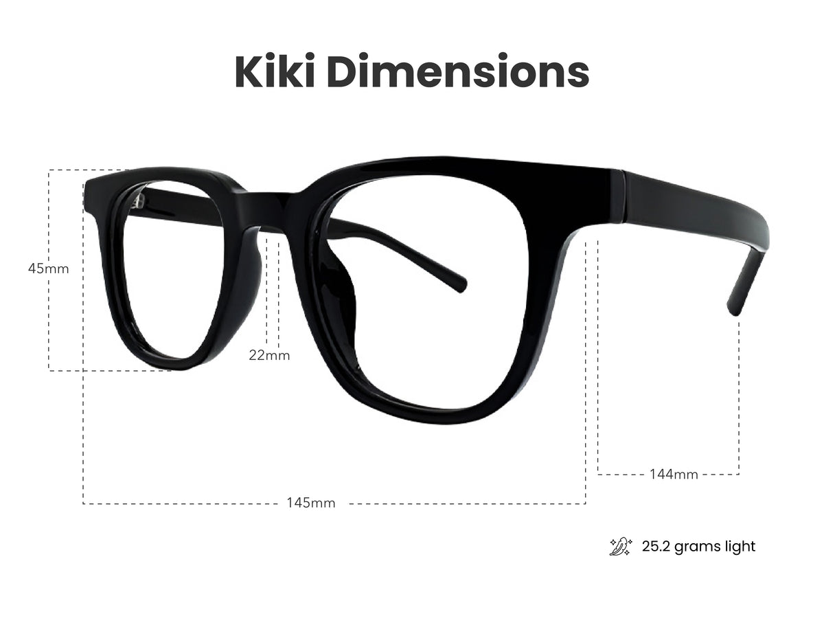 Kiki in Gloss Black